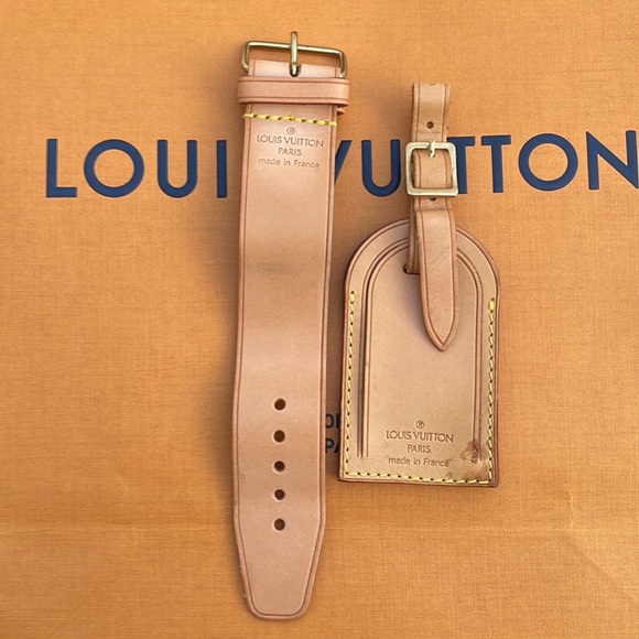 Louis Vuitton | Accessories | Authentic Louis Vuitton Luggage Tag And ...